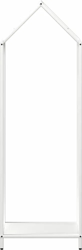 vidaXL Stojan na palivové dřevo Ocel válcovaná za studena [864302] Barva: Bílá