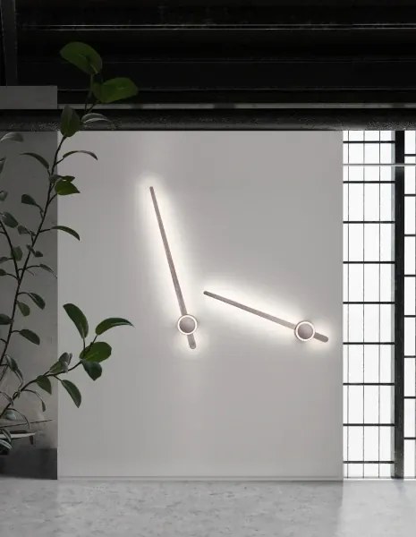 LED nástěnné svítidlo Kedo 100 hnědá