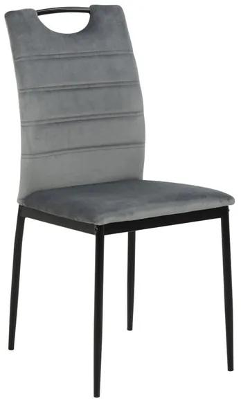 Jídelní židle Dory tmavě šedá