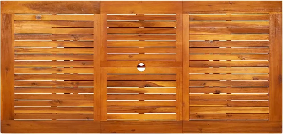 Zahradní jídelní stůl (120–170) x 80 x 75 cm masivní akácie 316568
