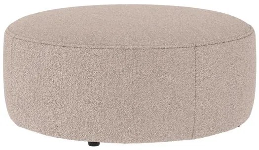 ROWICO Puf JOPLIN světle béžový ⌀90 cm