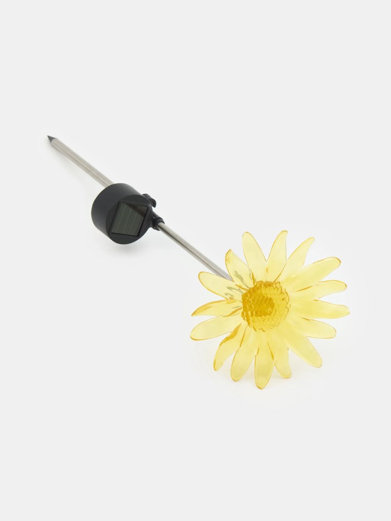 Sinsay - Solární LED lampa ve tvaru květiny - žlutá