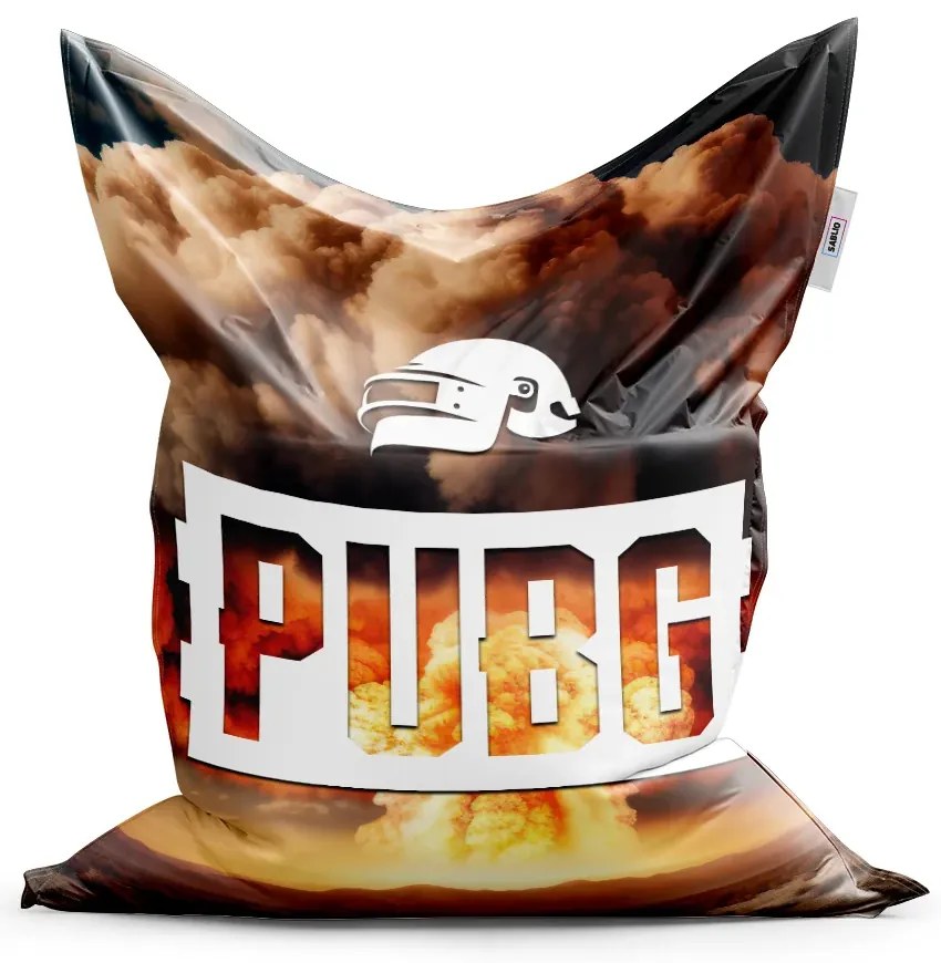 Sablio Sedací vak Classic PUBG Exploze 2 - 200x140 cm