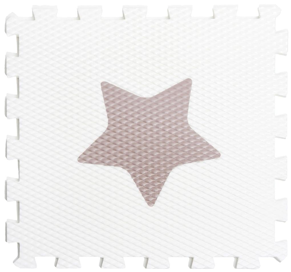 VYLEN Minideckfloor s hvězdičkou Barevná kombinace: Bílý s růžovou hvězdičkou