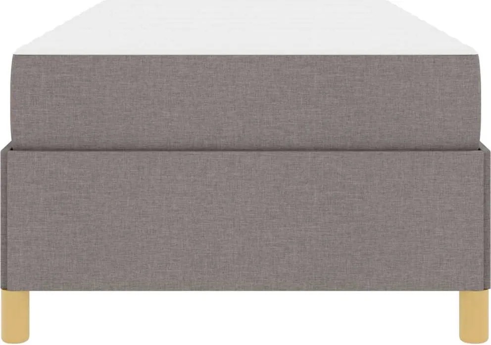 Rám postele Taupe 90 x 200 cm textil 3398910