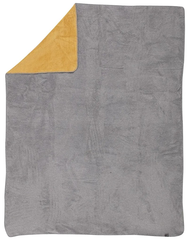 Deka Cotton Cloud 150x200cm  Mustard&amp;Grey