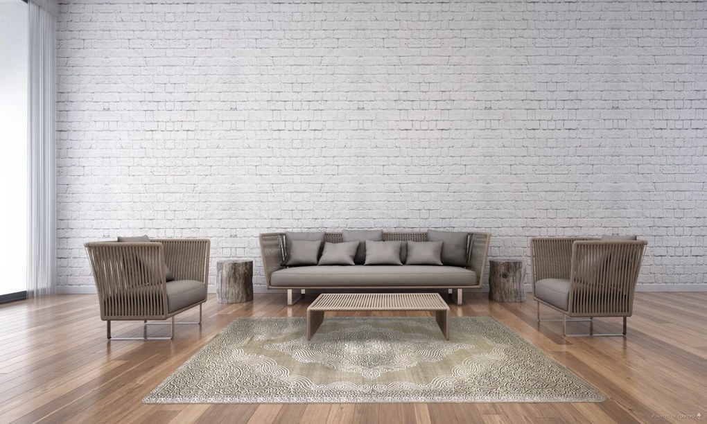 Berfin Dywany, Kusový koberec Elite 3935 Beige, 280x370, béžová, ložnice