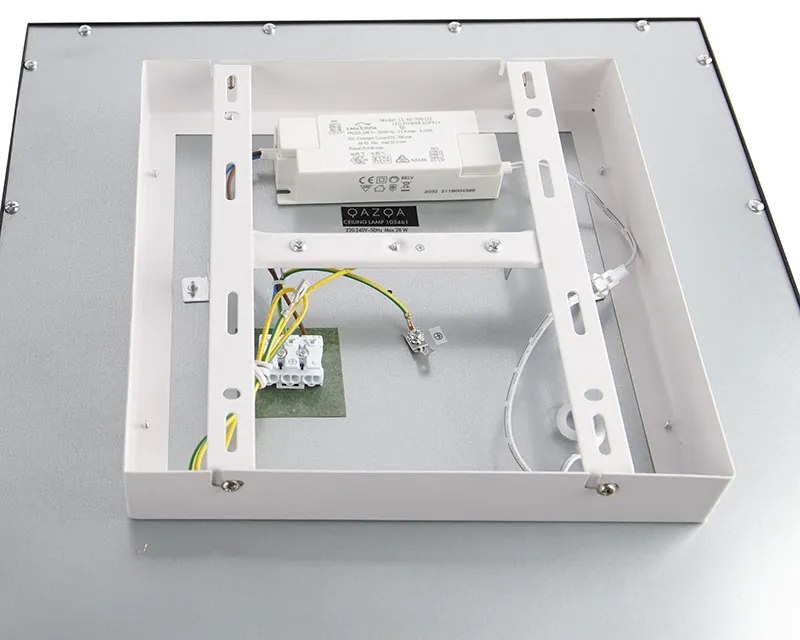 Moderní stropní svítidlo černé vč. LED 40 cm - Liv