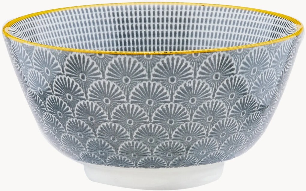 Sada malých porcelánových misek Pattern, 6 dílů