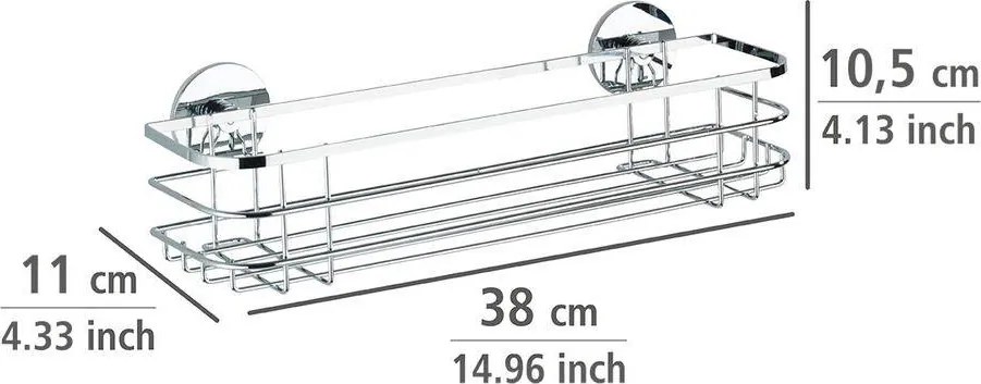 Kuchyňská police MAXI, Turbo - loc, nerezová ocel WENKO