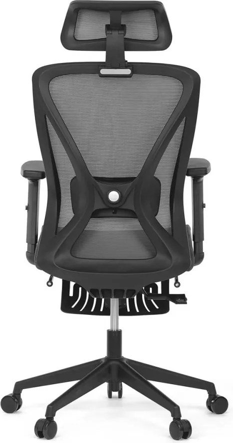 Kancelářská židle KA-S257 GREY, synchronní mechanismus, šedá síťovina (62 x 72) cm