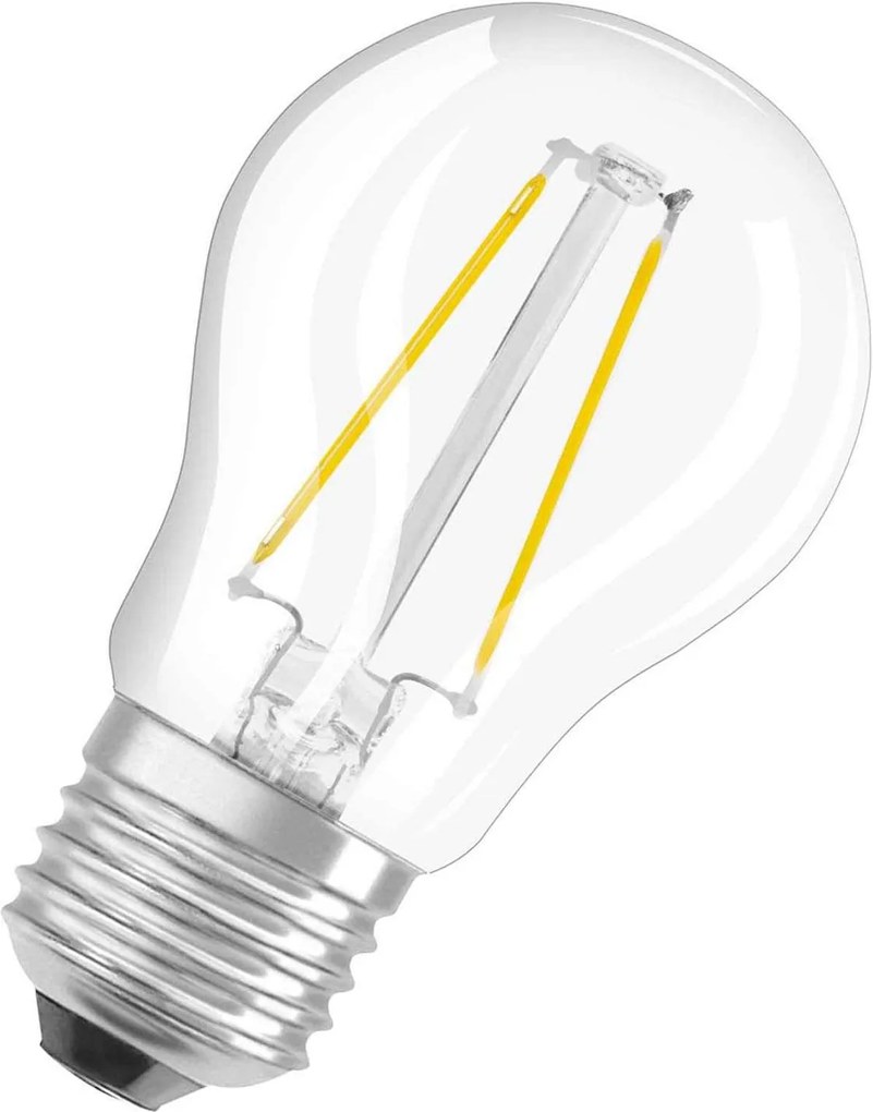 E27 1,4W LED Filament žárovka ve tvaru kapky