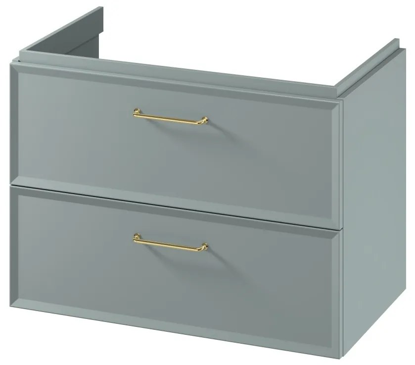 Cersanit Mille, umyvadlová skříňka 794x446x551 mm, zelená matná, S1017-004