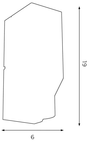 Nástěnné svítidlo WALL 1xGU10/8W/230V černá/měděná