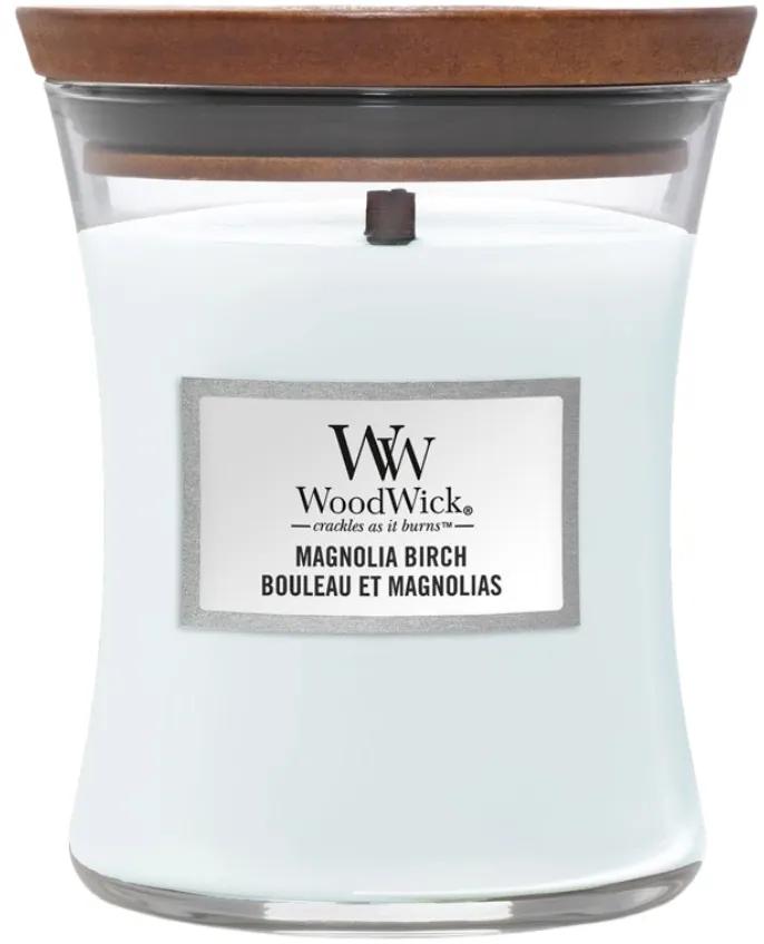 OnaDnes -20% Střední vonná svíčka Woodwick, Magnolia Birch