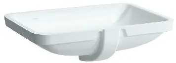Laufen Pro A - Umyvadlo, 49x36 cm, bez otvoru pro baterii, bílá H8119600001091
