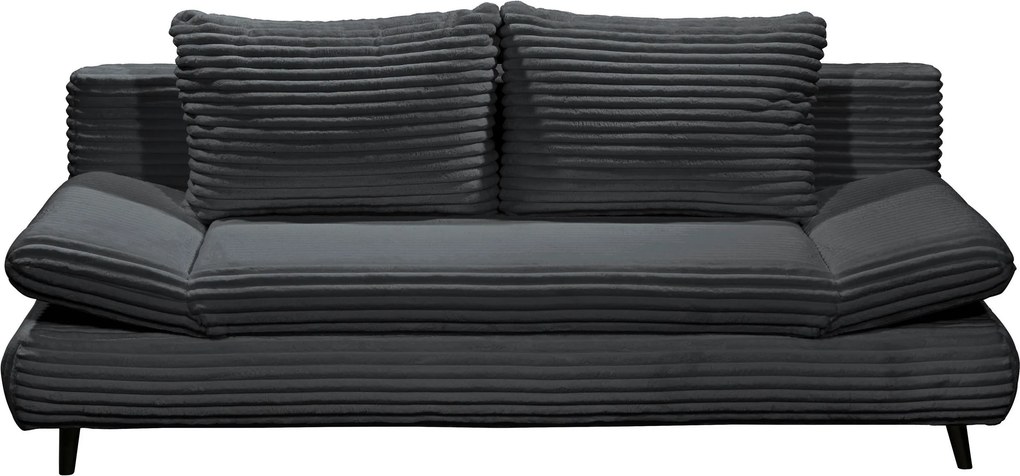 XXXLutz ROZKLÁDACÍ POHOVKA, textil, černá MID.YOU - Rozkládací pohovky - 002220051509