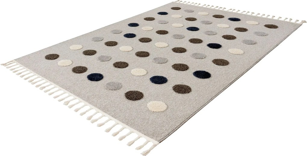 Obsession, Dětský kusový koberec My Fano 394 Dots, 160x230, vícebarevná, dětský pokoj