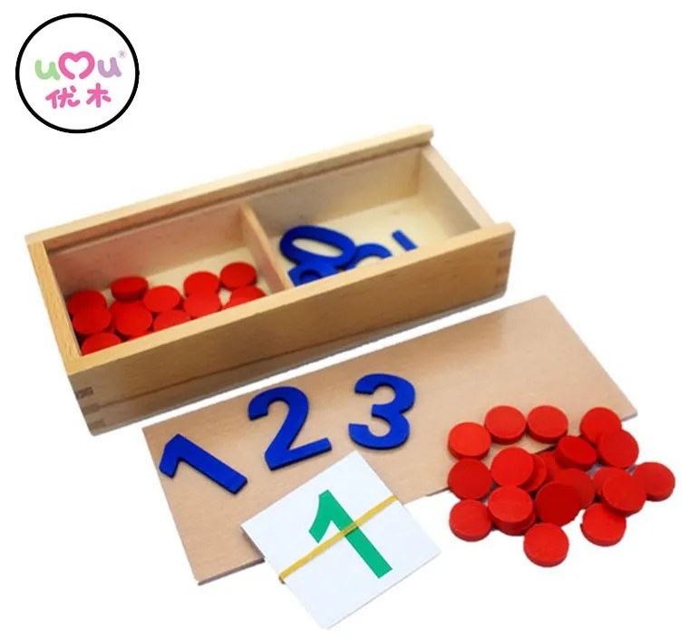Montessori matematické kartičky