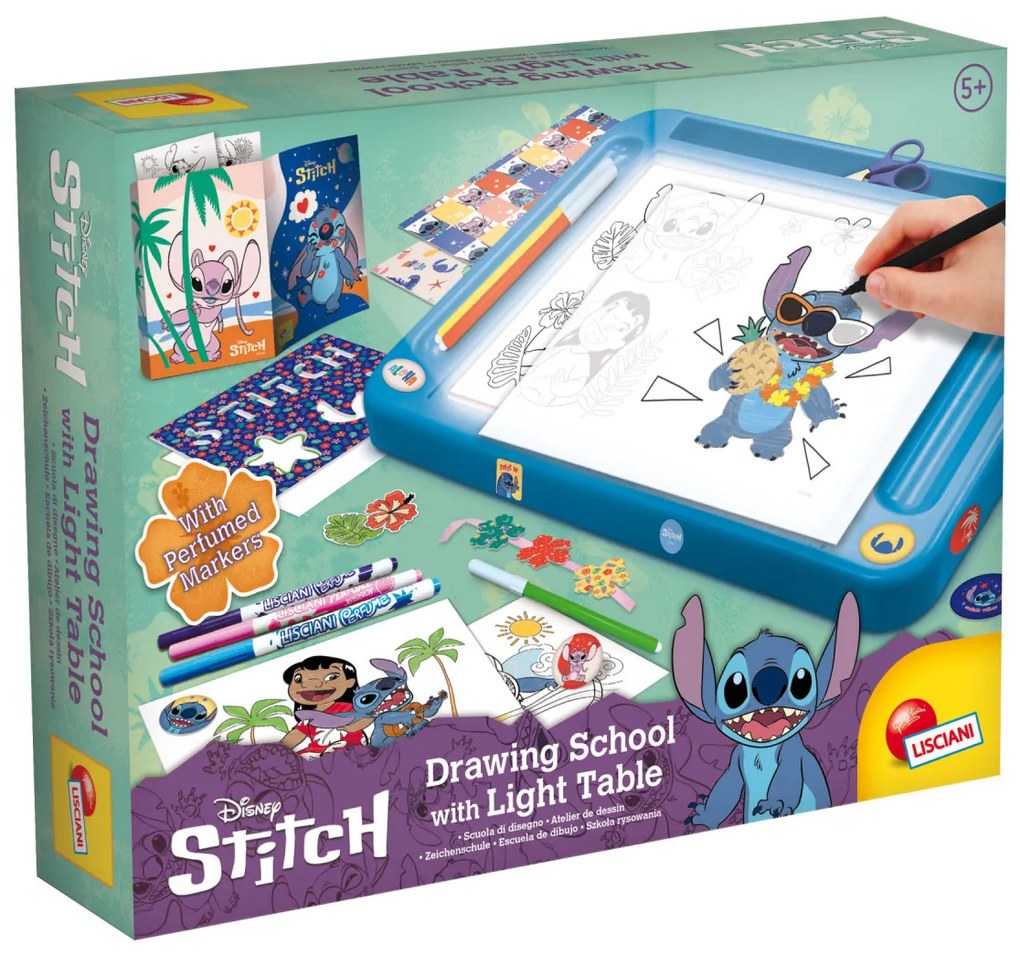 Lisciani Stitch Kreslící podložka s podsvícením