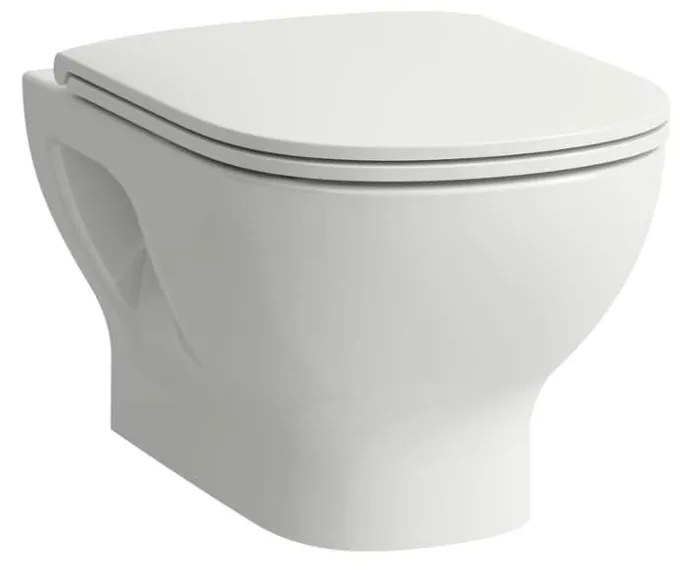Laufen Lua - Závěsné WC, Rimless, LCC, bílá H8200814000001