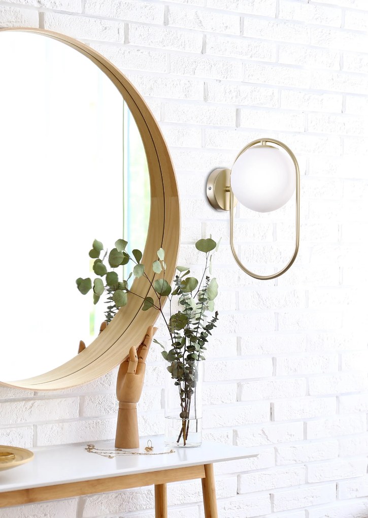 Mosazné nástěnné svítidlo Cordel pro žárovku G9  - Candellux