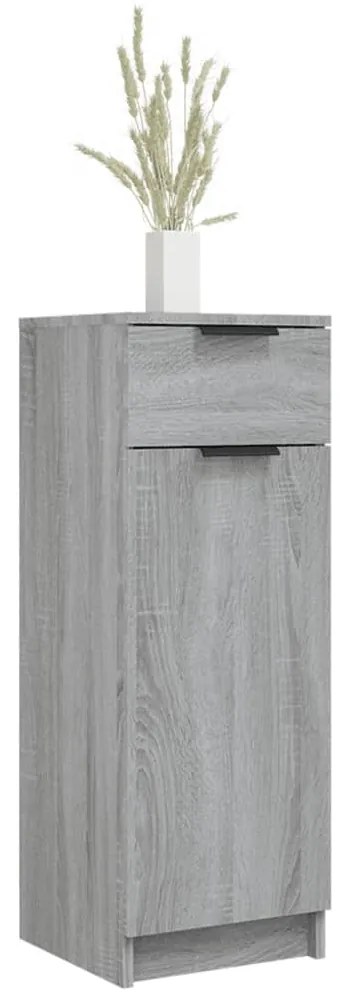 Koupelnová skříňka šedá sonoma 32 x 34 x 90 cm kompozitní dřevo - Default Title