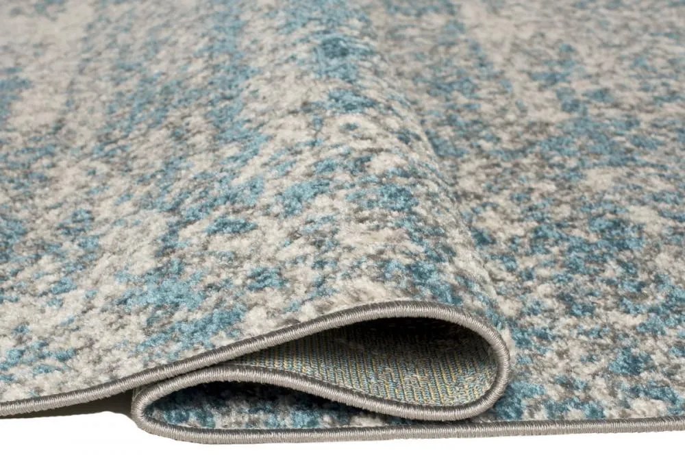 Kusový koberec Spring tyrkysový 60x200cm