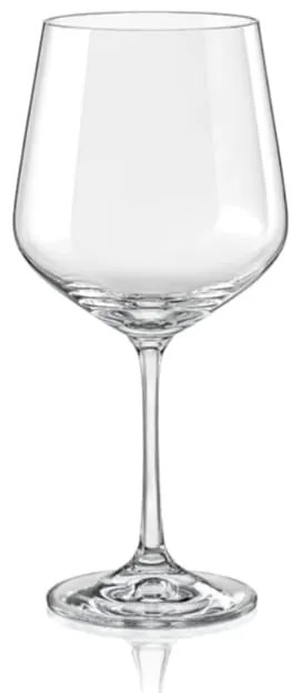 Crystalex - Bohemia Crystal Sklenice na červené víno Sandra 570 ml, 6 ks
