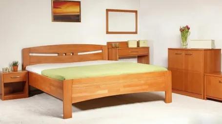 Masivní postel s úložným prostorem Evita 1 - 160/180 x 200cm - 160 x 200cm