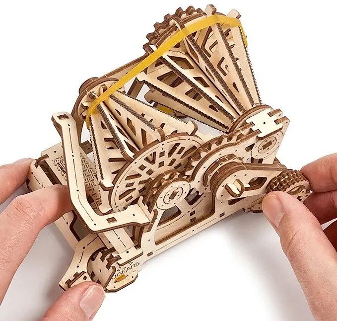 Ugears 3D dřevěné mechanické puzzle STEM výukový variátor