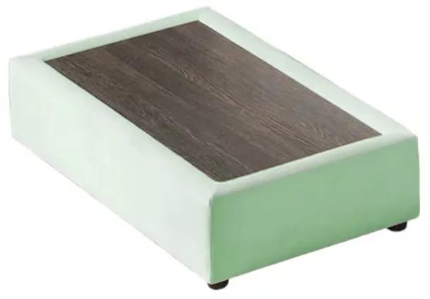 DOLMAR SEDAČKY Odkládací stolek - URBINO S/OT, různé tkaniny a barvy na výběr Čalounění: vanilková (Milton 31)