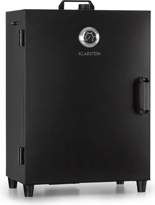 Klarstein Flintstone, udírna, 1600 W, integrovaný teploměr, nerezová ocel, černá