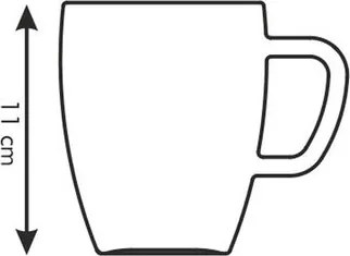 TESCOMA Skleněný hrnek CREMA 400 ml