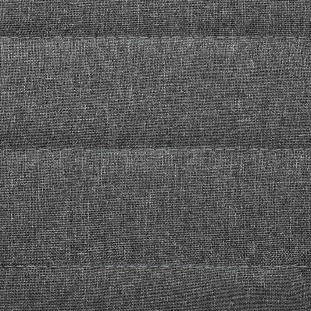 Jídelní židle 4 ks světle šedé textil 246182