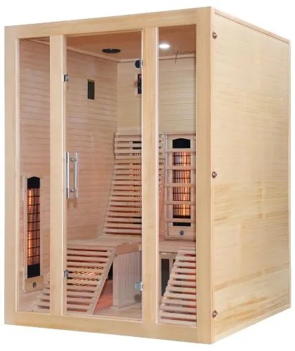 RAKOUSKÝ produkt - Infrasauna OSLO pro 2 osoby, 150x150x200 cm ( J40150 )