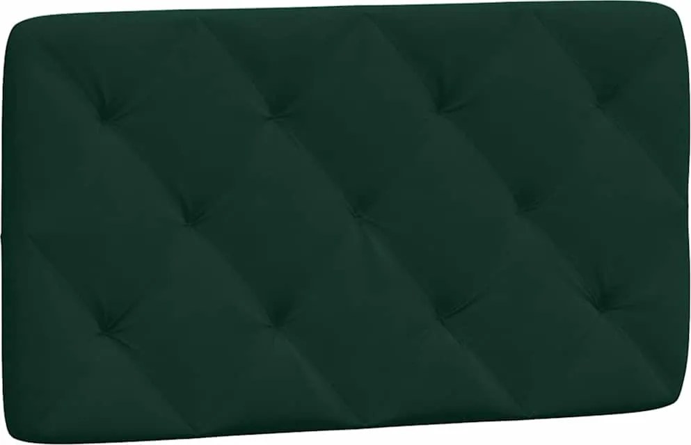Postel s matrací tmavě zelená 90 x 200 cm samet 3208637