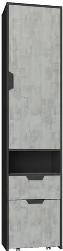 Regál NANO NA3 grafit + enigma