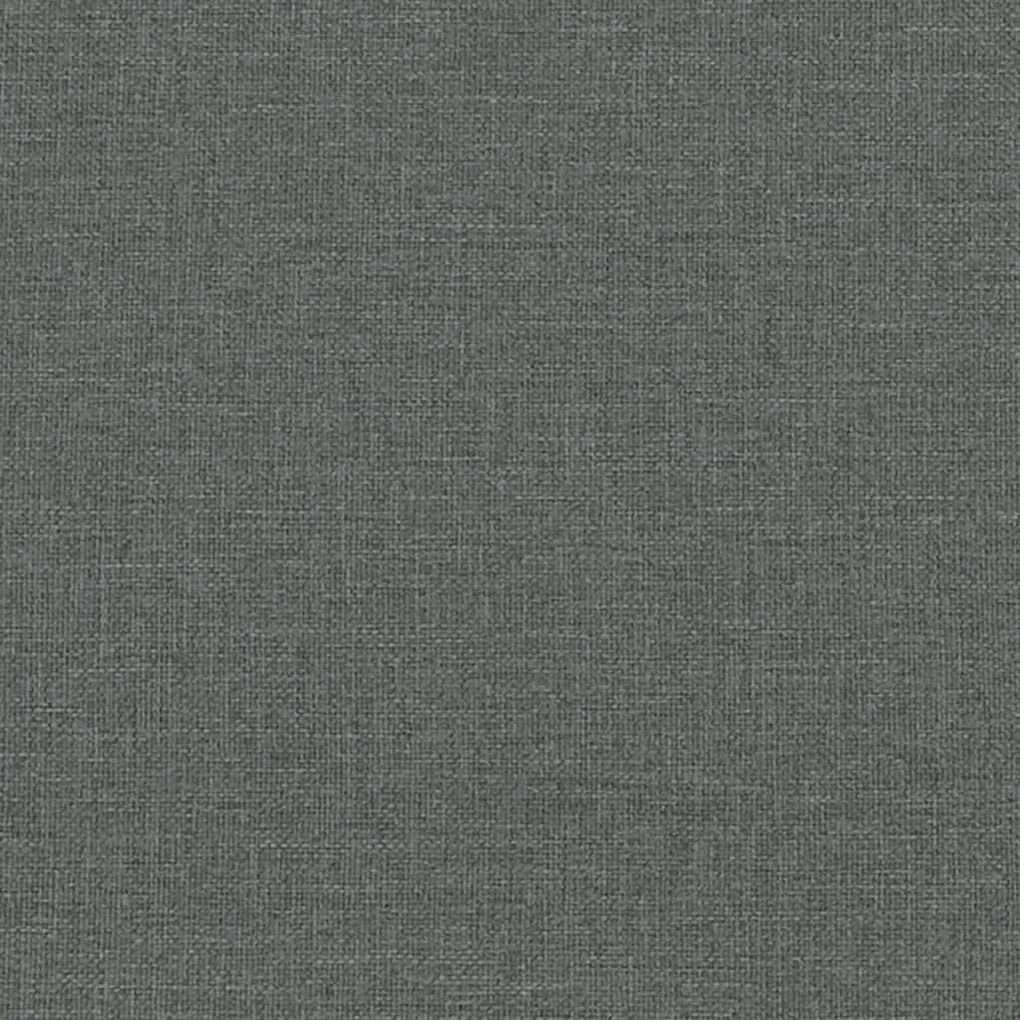 2dílná sedací souprava tmavě šedá textil 3209239
