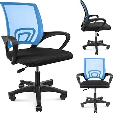 JU Kancelářská židle SMART, světle modrá