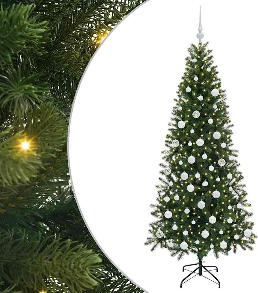 Umělý vánoční stromeček Zelená 180 cm PE a PVC 3397357