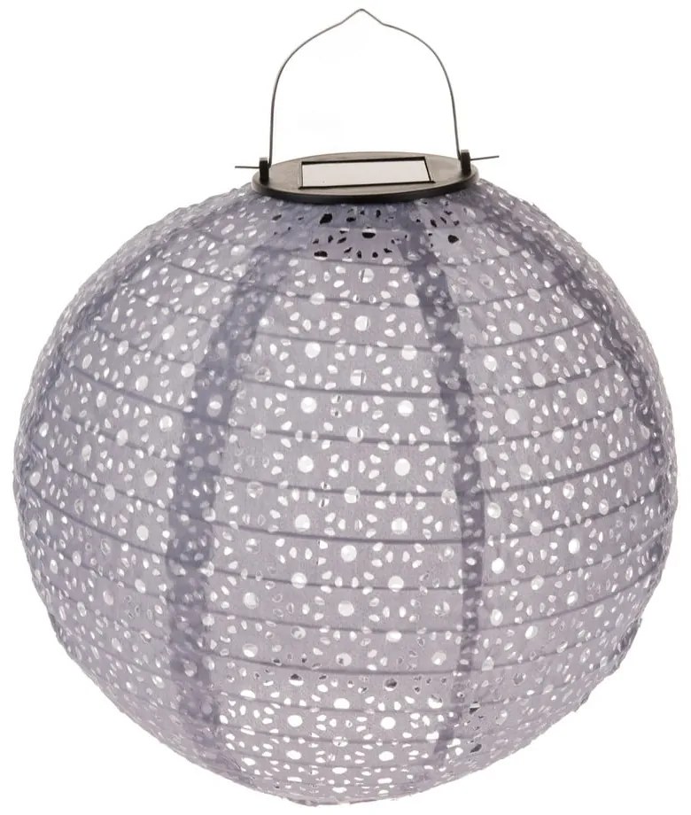 LED závěsné solární venkovní svítidlo ø 25 cm Luce – Dakls