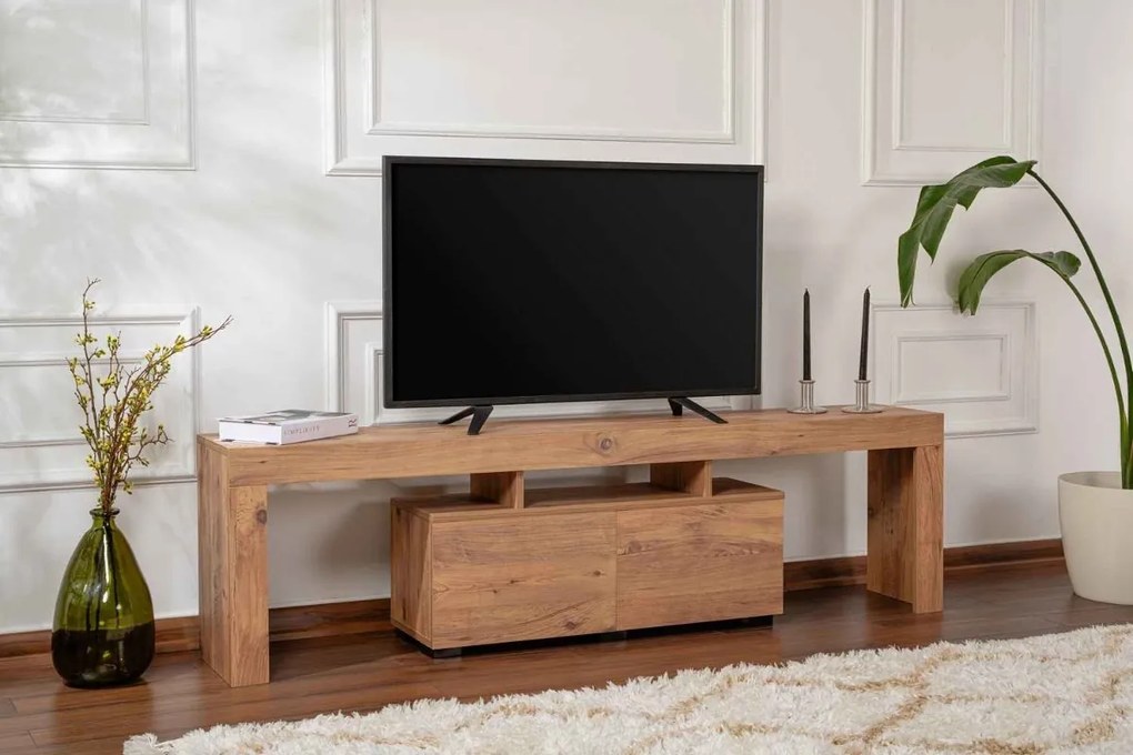Designový TV stolek Kalina 180 cm atlantská borovice