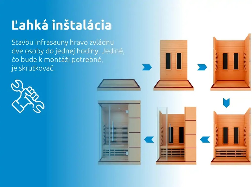 Marimex | Infrasauna Marimex TRENDY 2001 L s Wi-Fi (FSC) | 11106026