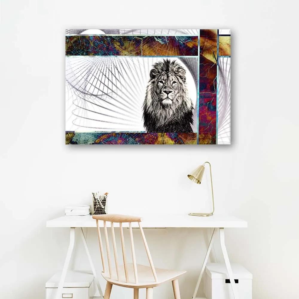 Obraz na plátně Lví zvířata - 120x80 cm