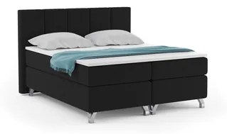 Čalouněná postel ATLANTIC včetně úložného prostoru 160x200 Černá