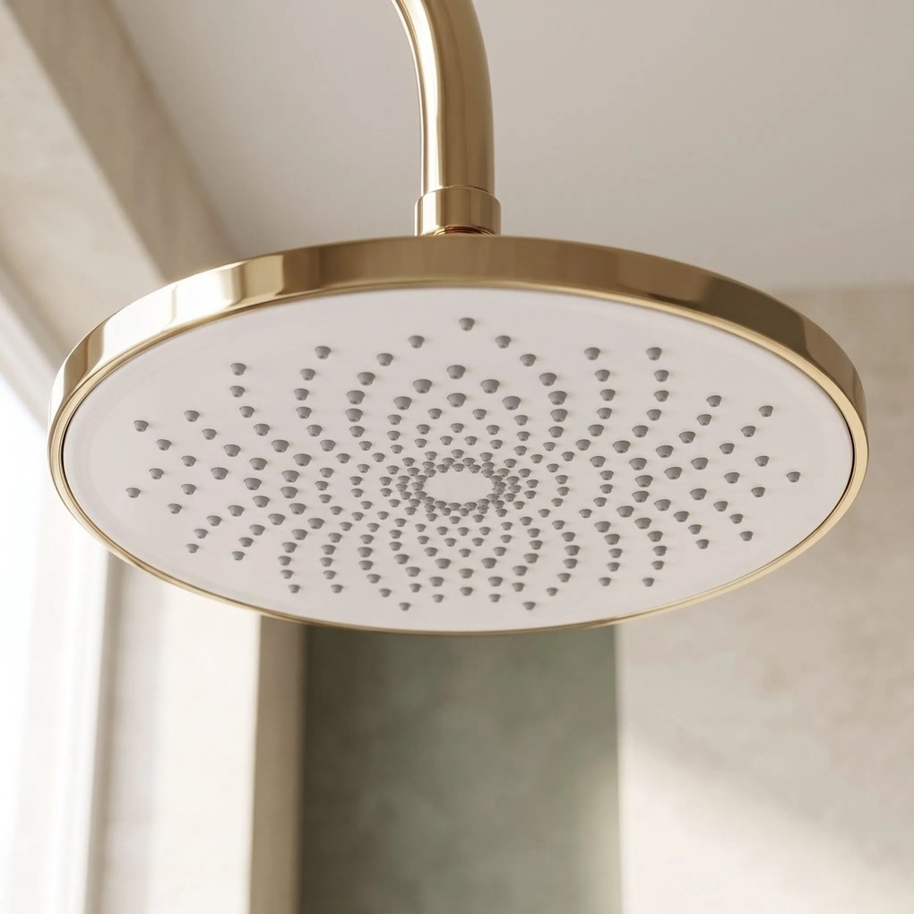 Rea, Kulatá dešťová sprcha REA JS-021 Gold, REA-P0390