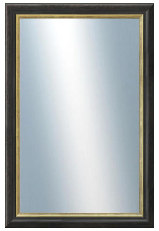 DANTIK - Zarámované zrcadlo - rozměr s rámem cca 40x60 cm z lišty Anversa černá AU (3149)