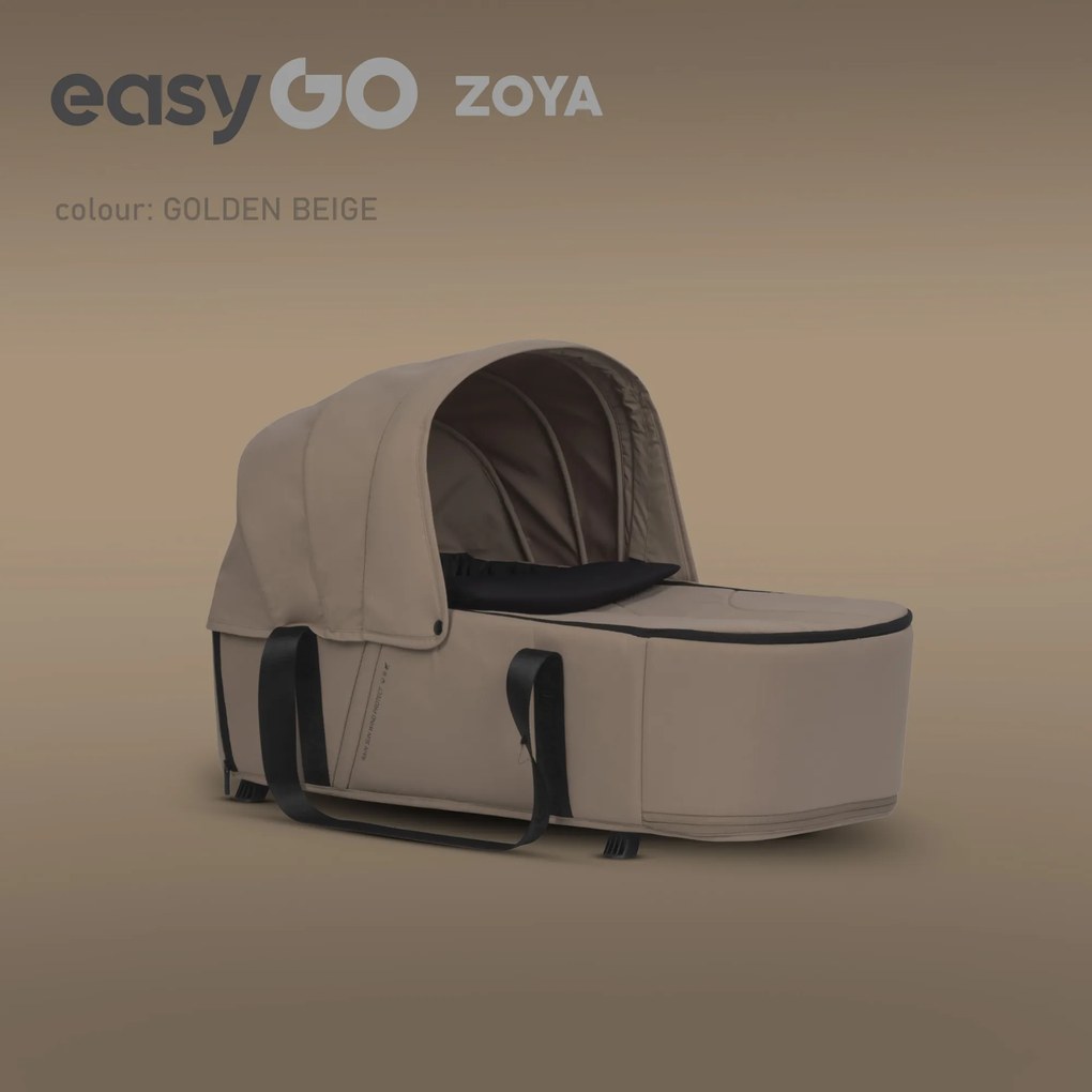 Kombinovaný kočárek EasyGo Zoya 2v1 Golden Beige