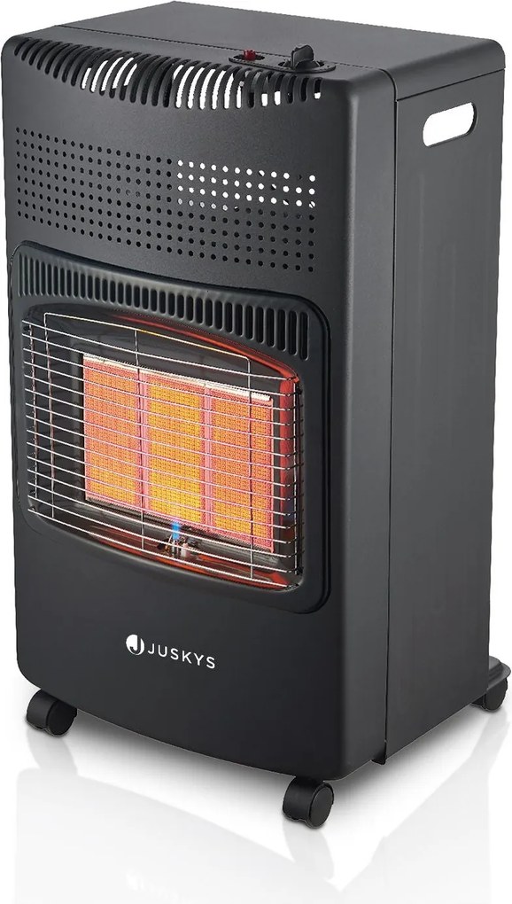 Juskys Plynová kamna 4,2 kW Barva: červená